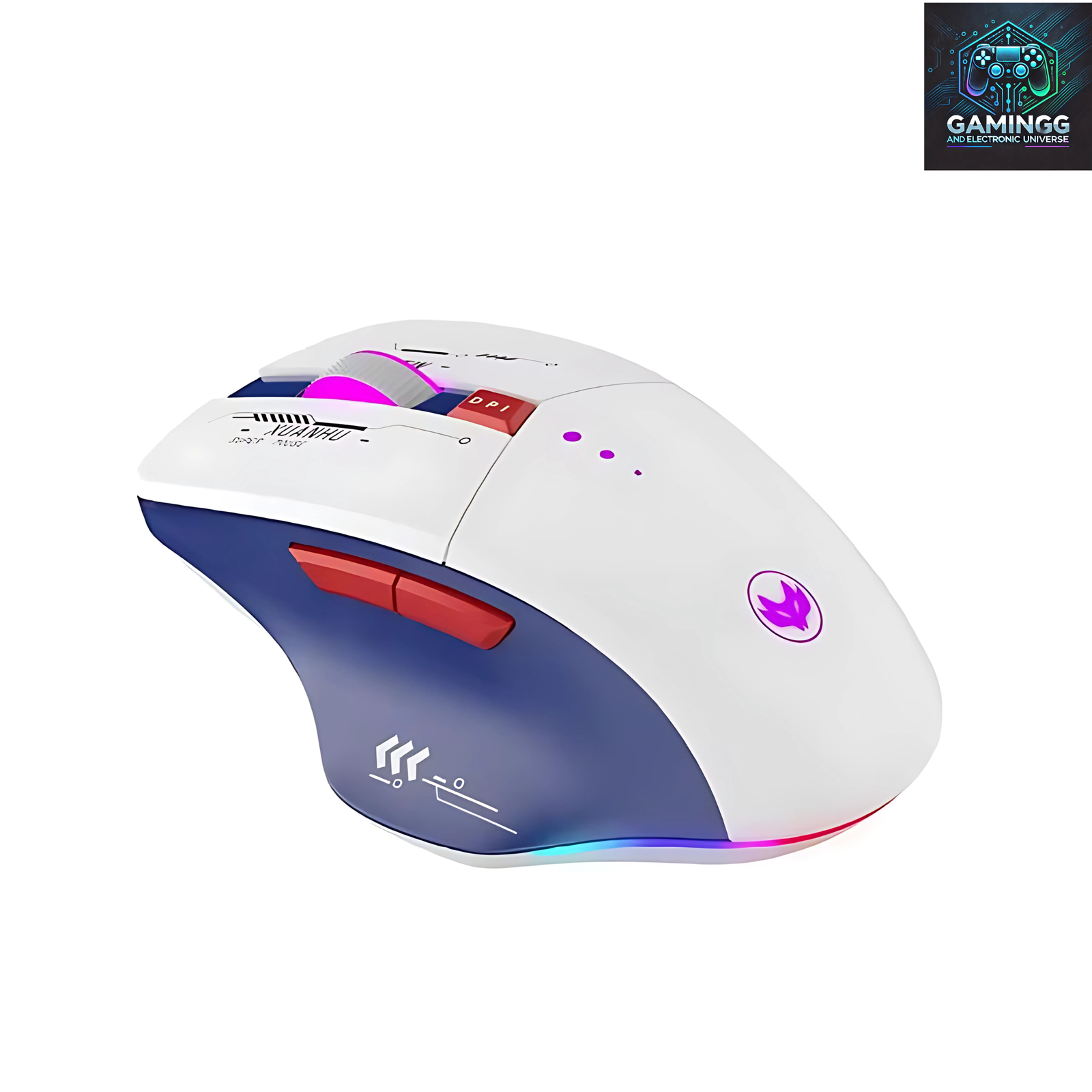 Souris Sans Fil RGB Couso G30LD – Confort & Précision en Toute Liberté